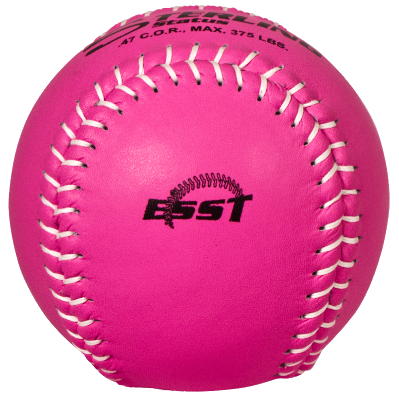 Sterling Athletics Hot Pink Club Fastpitch Game Leather Softball